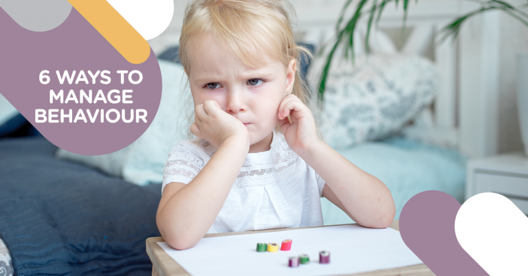 6 Ways to Manage Unwanted Behaviour - Tommies Childcare